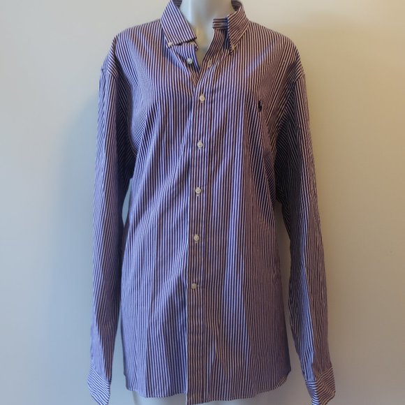 Ralph Lauren Blue Label | Shirts | Mens Ralph Lauren Blue Label Purple ...